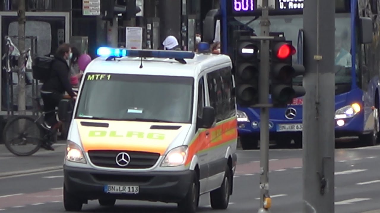 MTF DLRG Bonn mit Dauerhorn - YouTube