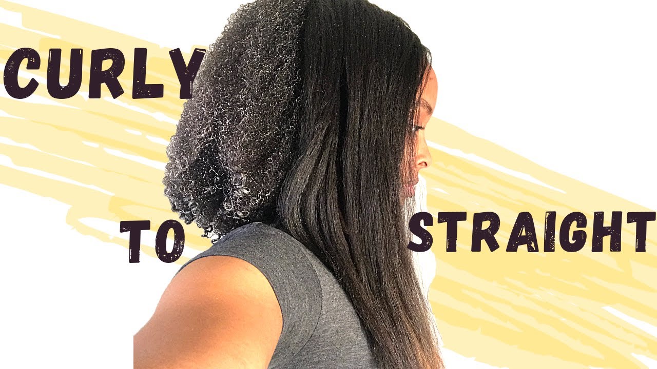 STRAIGHT TO CURLY HAIR ROUTINE: Straight to Curly Hair Revert | Kia ...