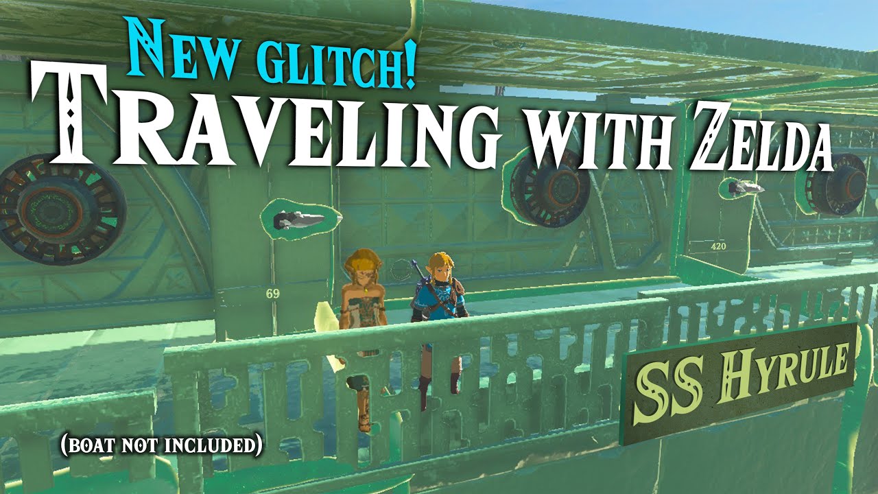 How To Take Zelda Anywhere You Want! (New Glitch Zelda Travel) - YouTube