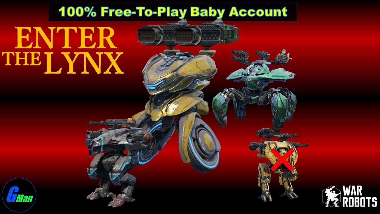 Baby Account: Enter The Lynx | WR - War Robots - YouTube