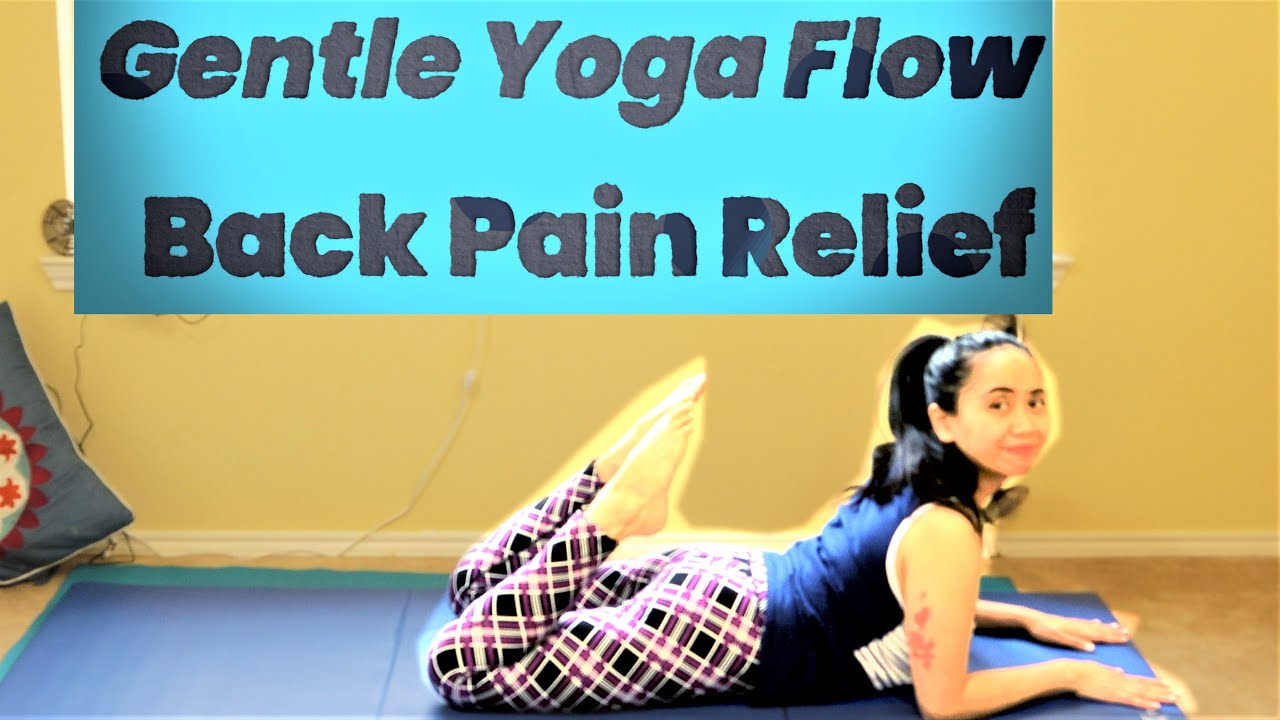 Easy Yoga Flow Follow Along Gentle Progression Spasm Tightness and Pain ...