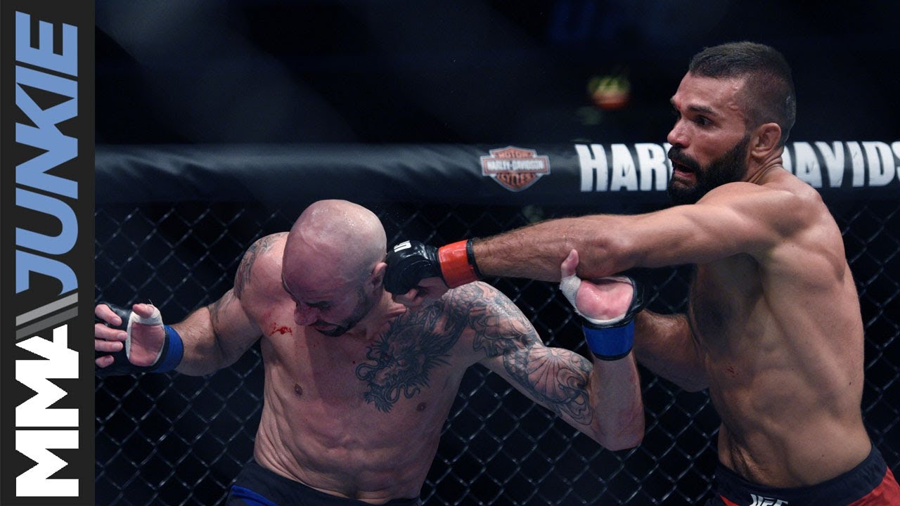 Peter Sobotta on a mission following UFC Fight Night 109 win - YouTube