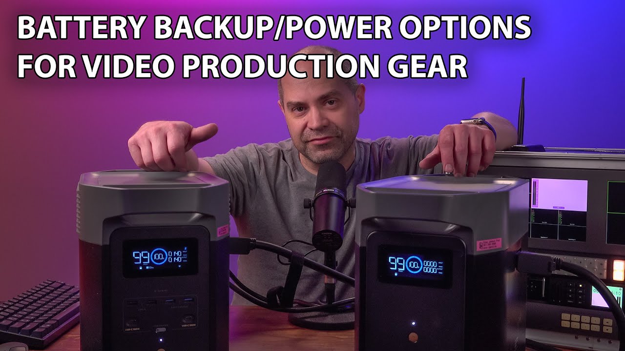Battery Backup/Power Options for Video Production Systems - YouTube