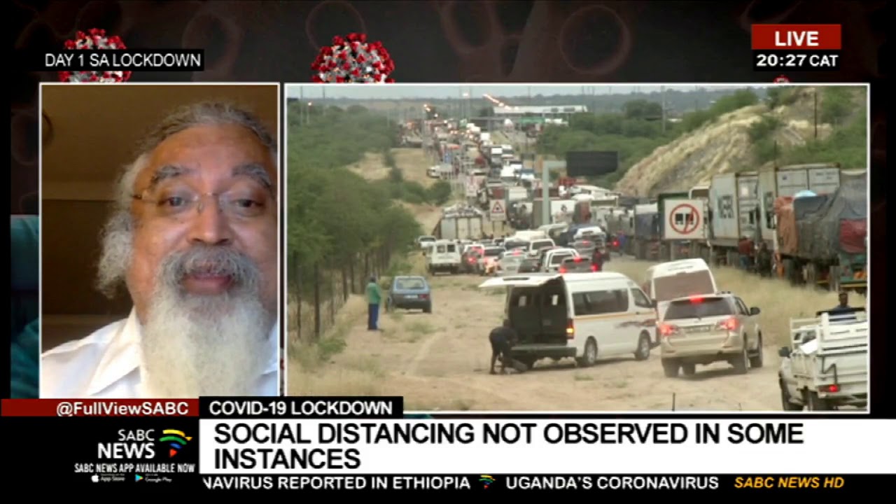 SA Lockdown Day 1 I The importance of isolation: Prof. Adrian Puren ...