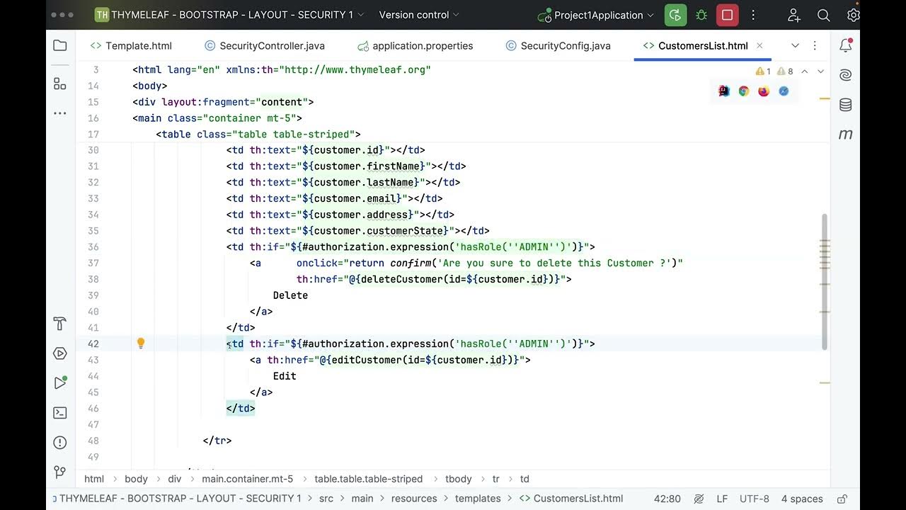 24 Spring Boot 3 Project Security Hasanyrole Hasrole Youtube