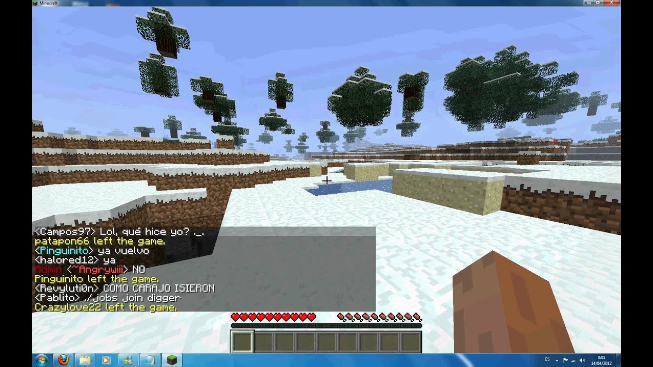 un gameplay de minecraft online - YouTube
