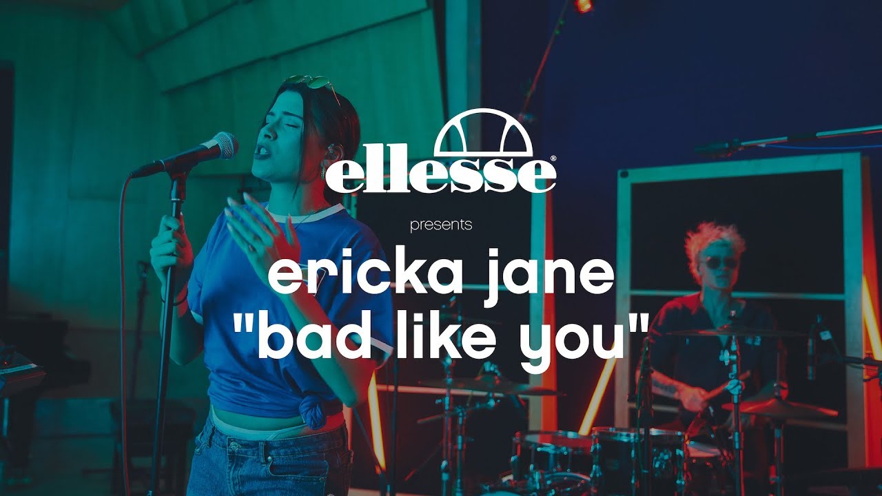 Ericka Jane singing Bad Like You at the ellesse Make it Music session ...