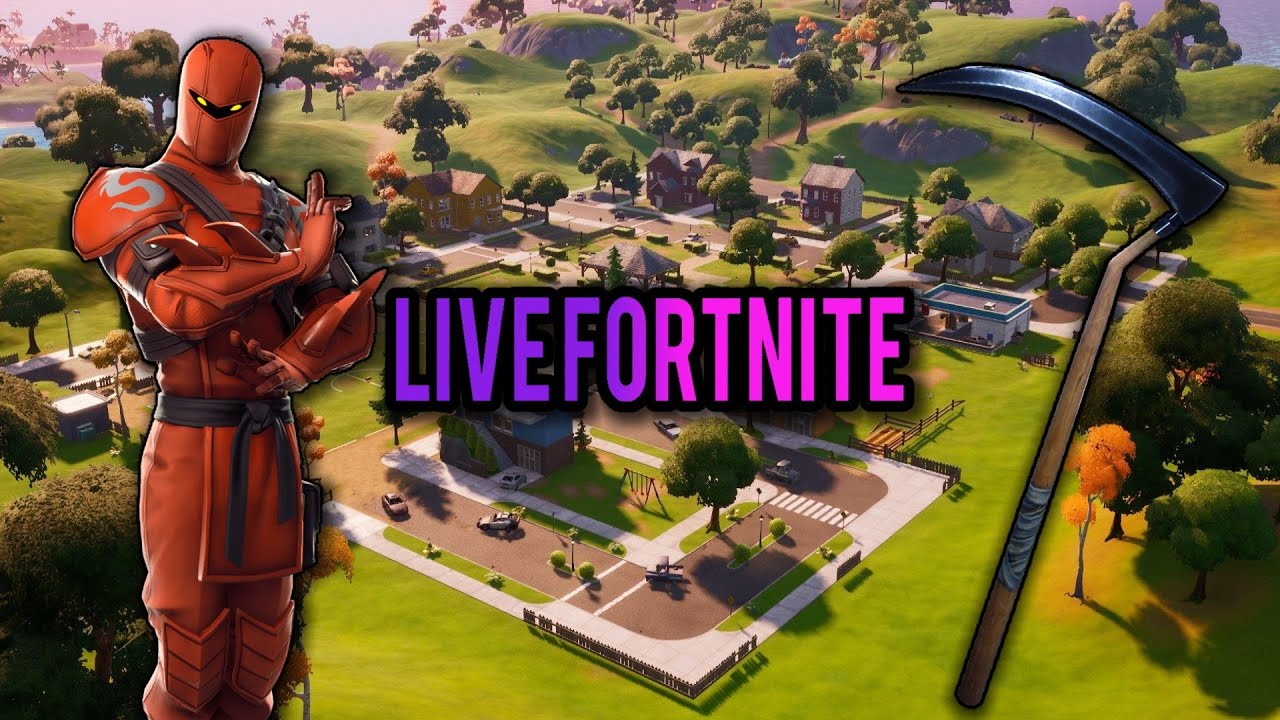 LIVE FORTNITE - YouTube