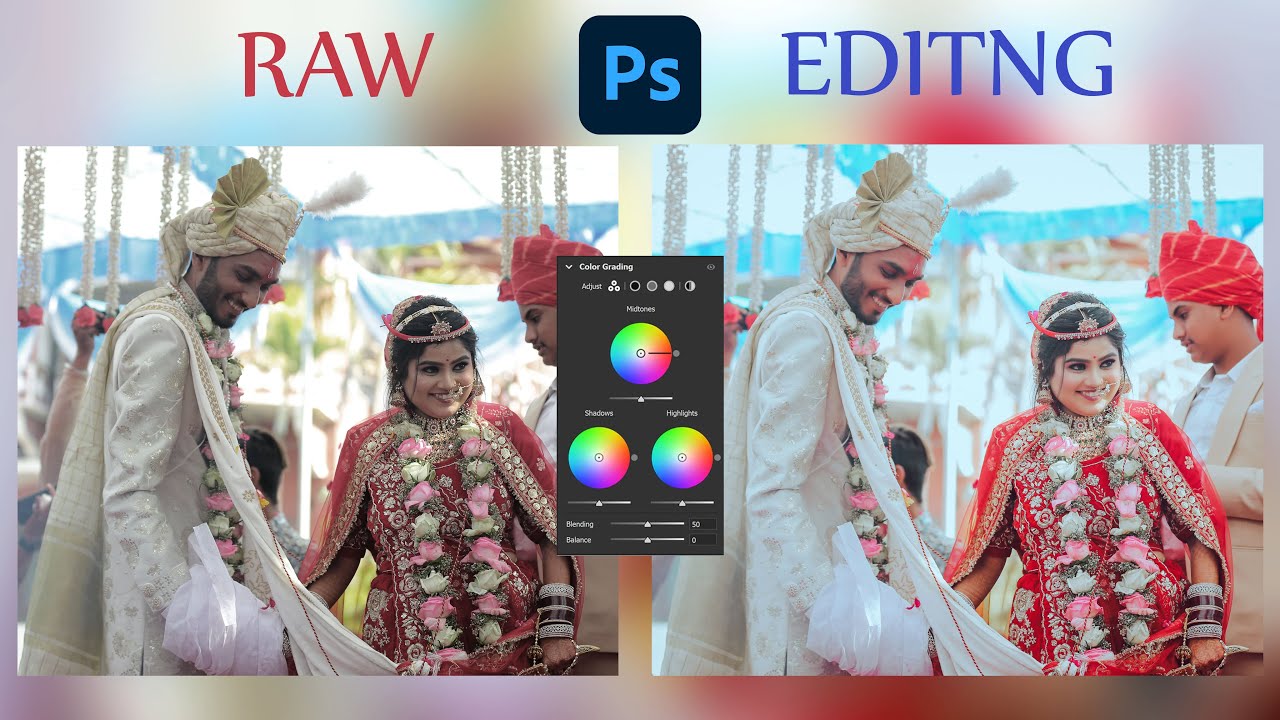 Indian Wedding Editing Tutorial: Make Photos Look Magical! - YouTube
