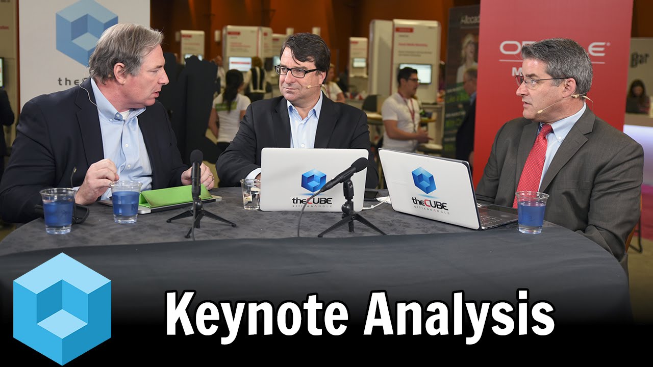 Keynote Analysis | Oracle Modern Marketing 2016 - YouTube