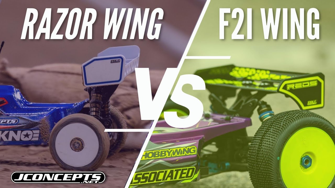 F2I Vs Razor Wing | 1:8 Scale Wing Options - YouTube