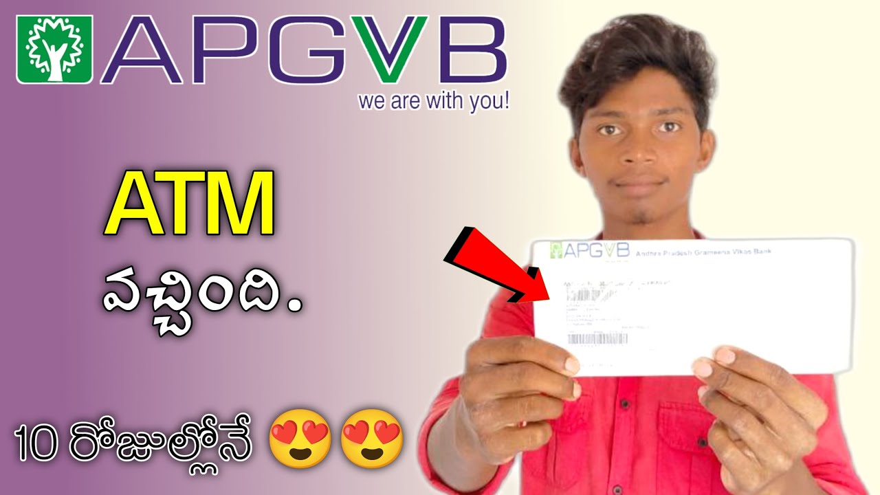 #APGVB ATM Vacchindi | Debit Card Unboxing Video - YouTube
