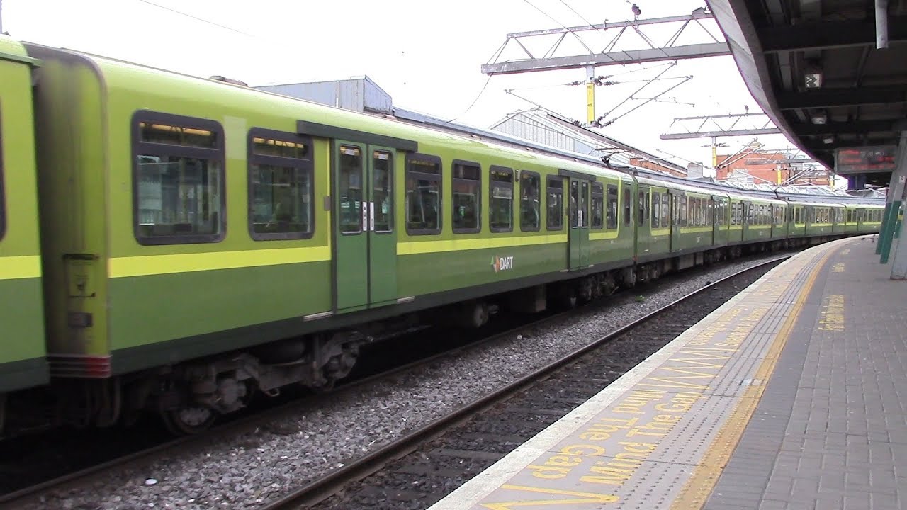Irish Rail 8300 Class Dart Train Number 8335 - Connolly Station, Dublin ...