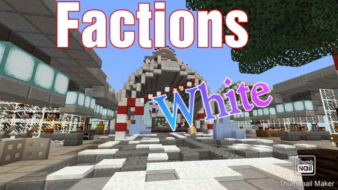 Minecraft Pe - Factions White 1.1.5 - YouTube