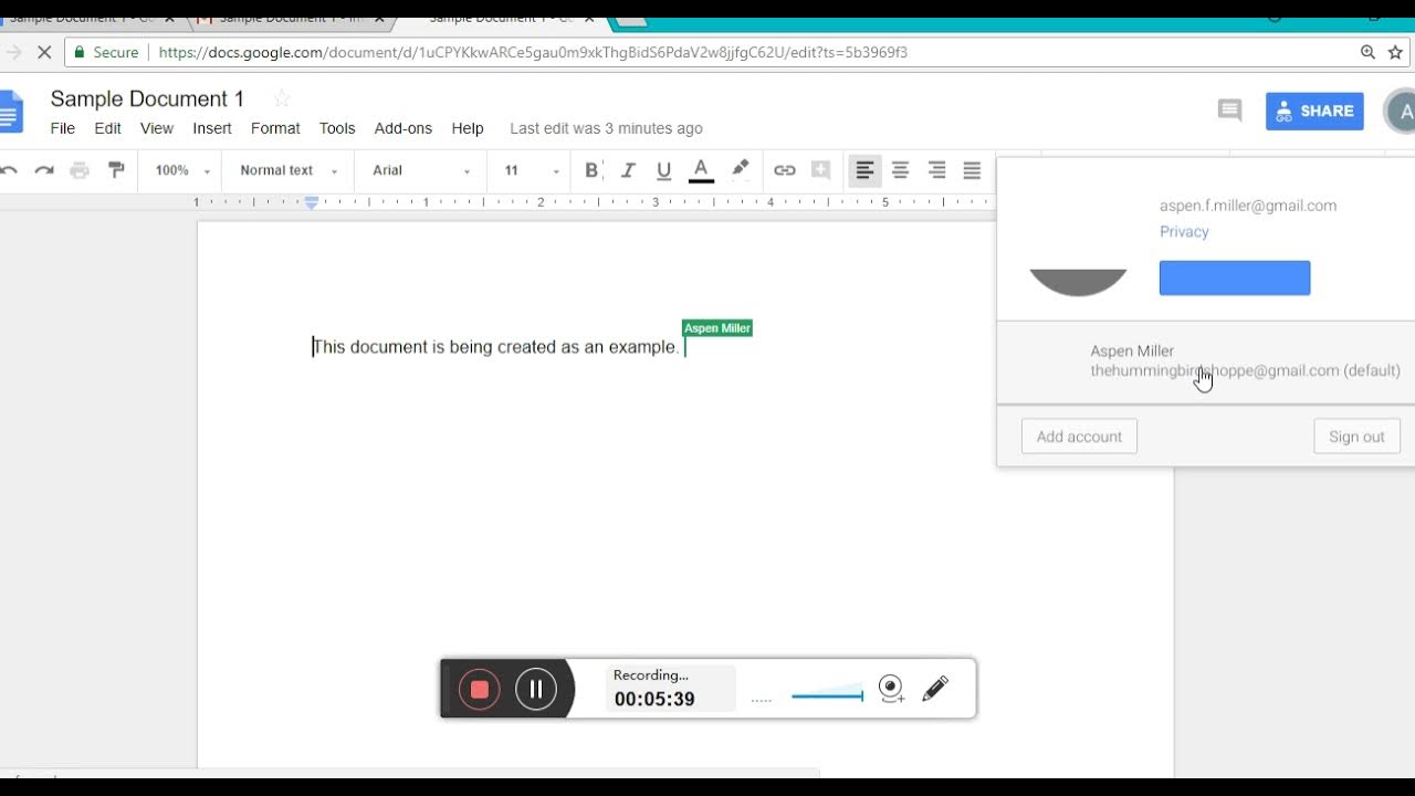 How to use Google Docs for Group Projects - YouTube