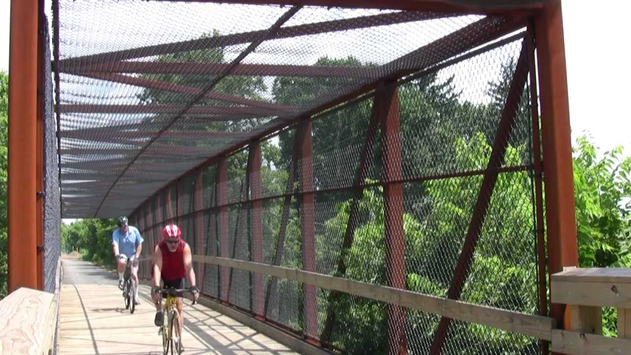 Sangamon Valley Trail opens - YouTube