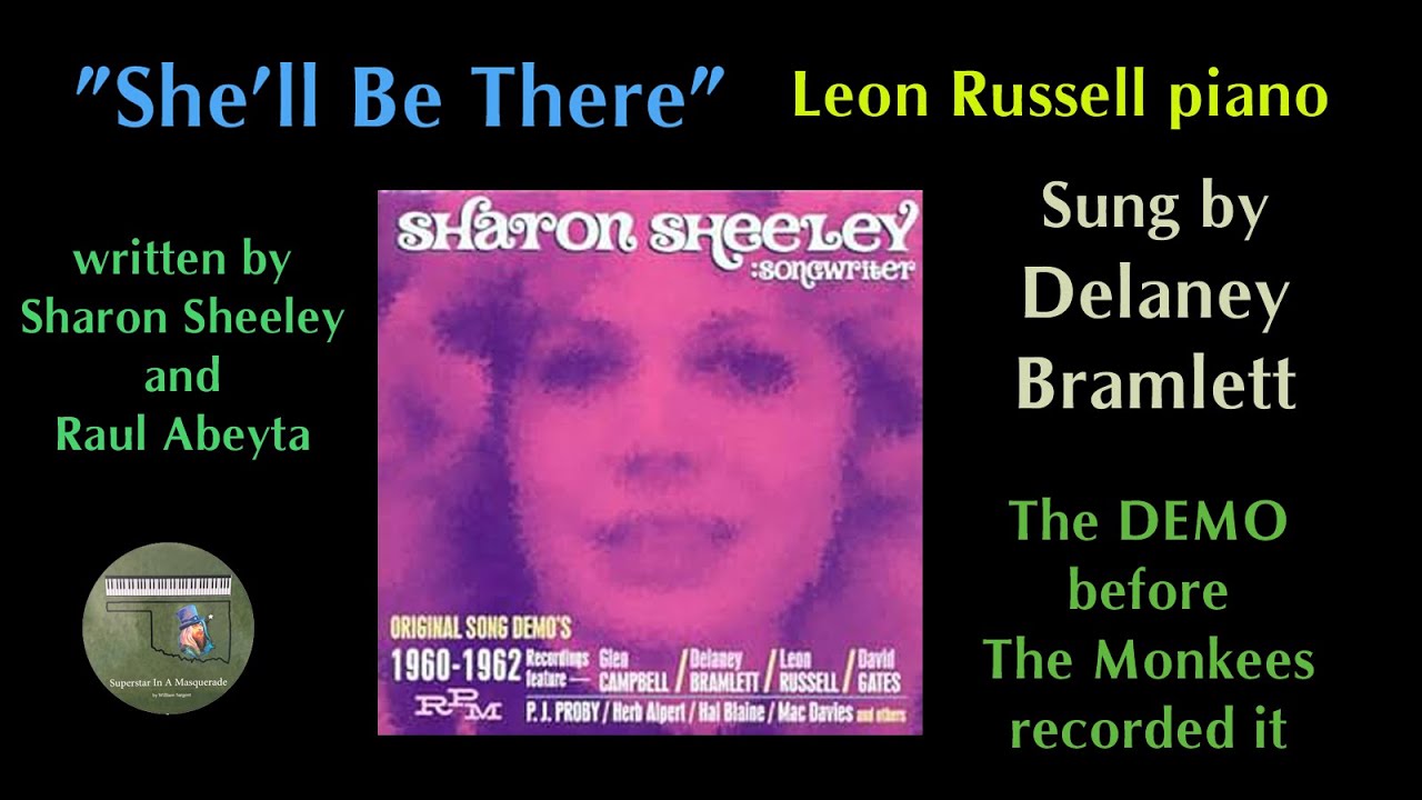 Delaney Bramlett "She'll Be There" DEMO Sharon Sheeley Raul Abeyta Leon Russell The Monkees ...