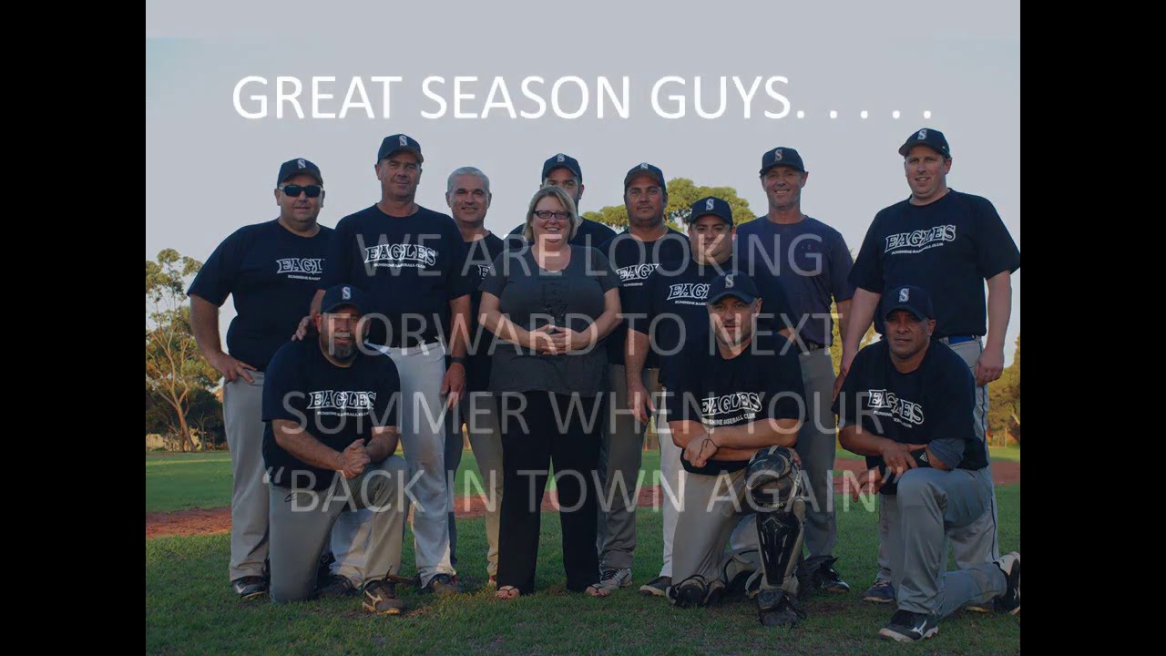 MASTERS SLIDE SHOW 2016 - SUNSHINE BASEBALL CLUB - YouTube