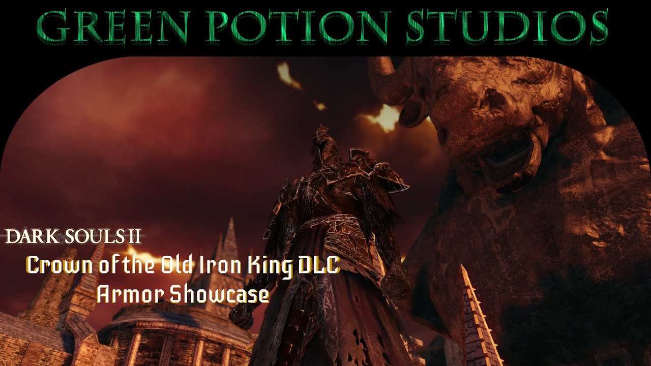 Dark Souls 2 Crown of the Old Iron King Armor Showcase - YouTube