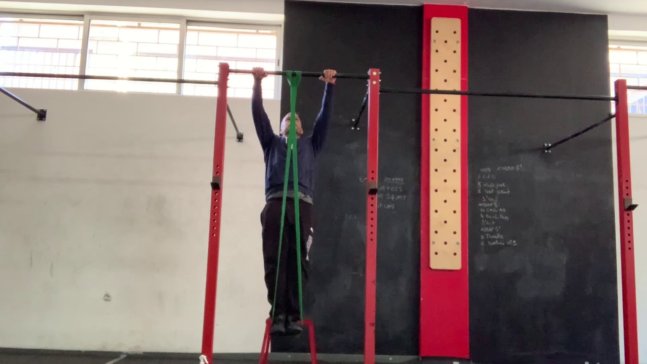 Band Assisted Muscle-Up - YouTube