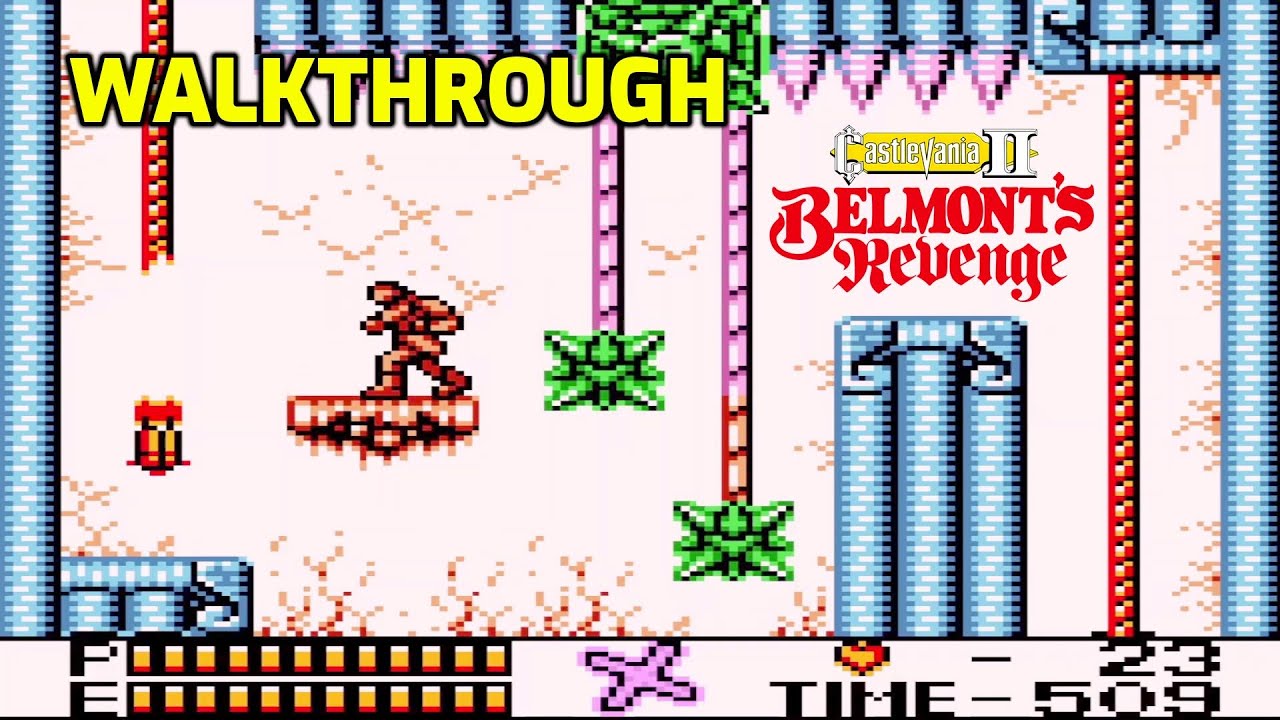 Castlevania II Belmont's Revenge (Game Boy Color 2000) ⭐⭐⭐⭐ - Full Game ...