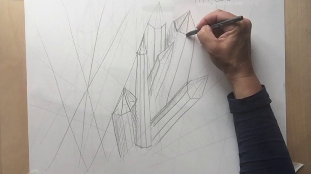 de 4 elementen dynamisch tekenen - YouTube