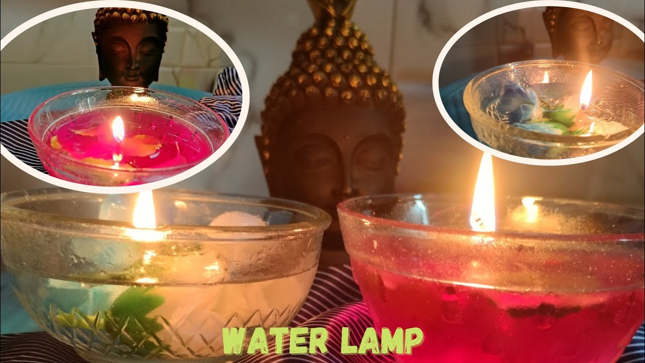 Water Lamp | Colourful & Delightful Water Lamp | Water Candle | Craft ...