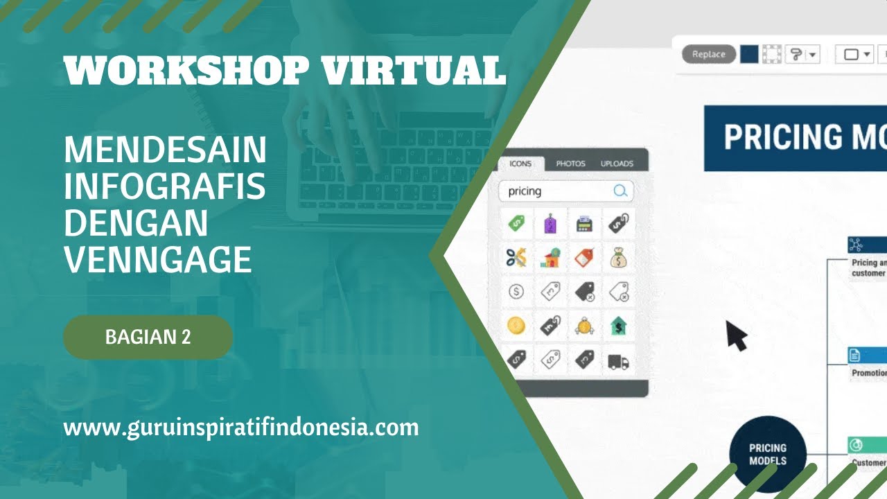 MENDESAIN INFOGRAFIS DENGAN VENNGAGE - YouTube