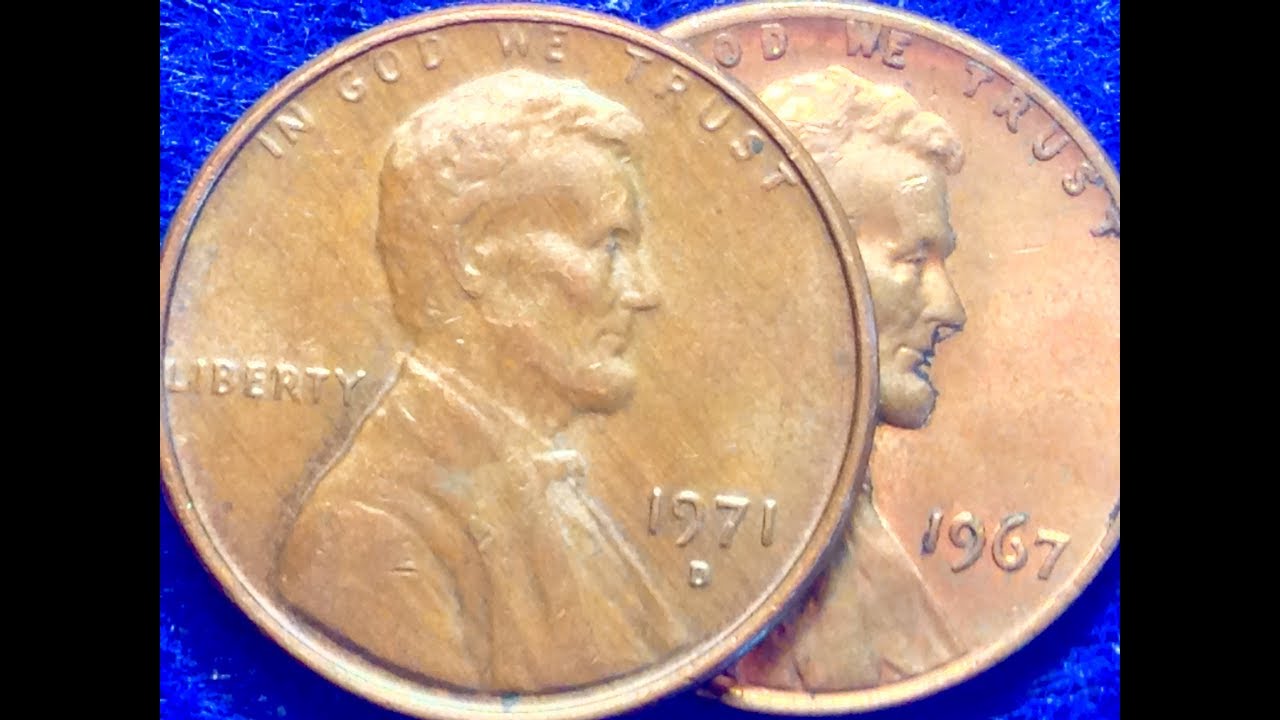 1971-D Lincoln Memorial Penny - Minor Wood Grain - YouTube
