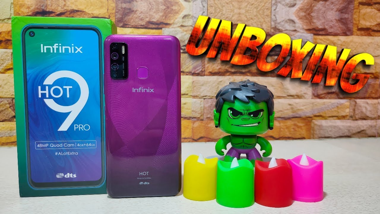 Infinix HOT 9 Pro Quick Unboxing , full review & First Impressions ⚡⚡ ...