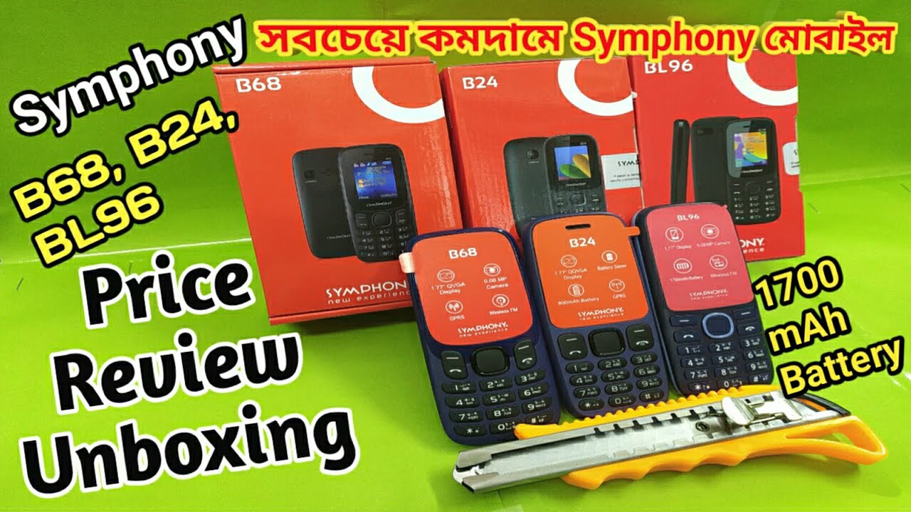 Symphony New Phone 2021 🔥 Symphony B68 🔥 SymphonyB24 🔥 SymphonyBL96 🔥 ...