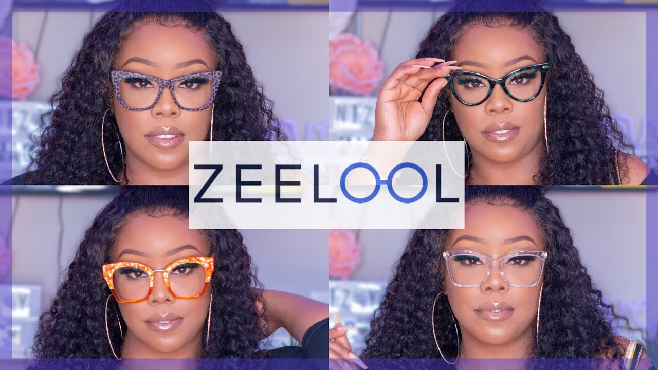 Awh Snaps! Trendy Customizable Eyewear Haul Ft. Zeelool | NIZZY MAC ...