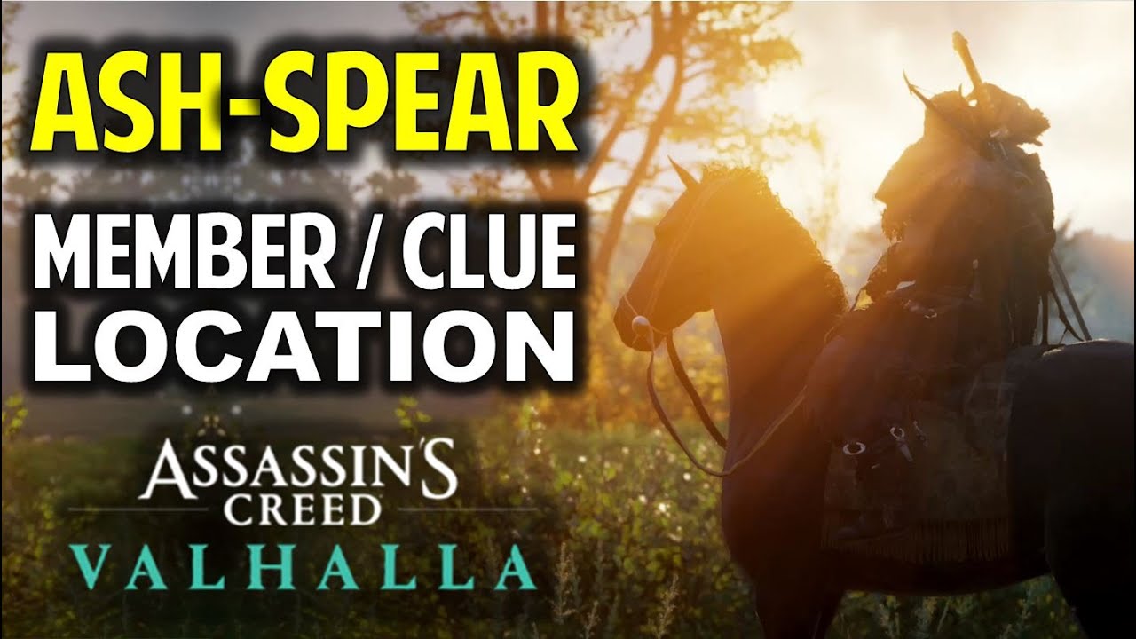 The Ash-Spear: Order Member & Clue Location | AC Valhalla (Order of the ...