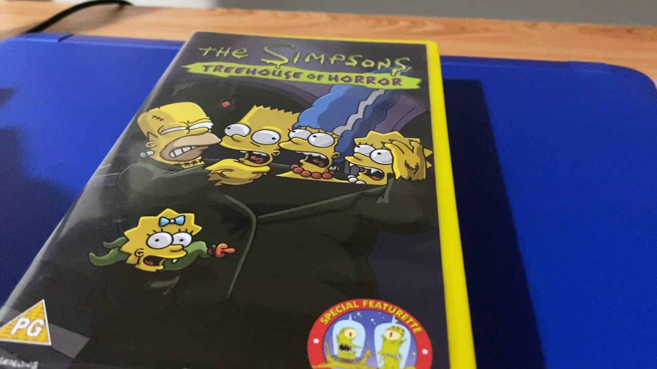 the simpsons tree house of horror vhs review - YouTube