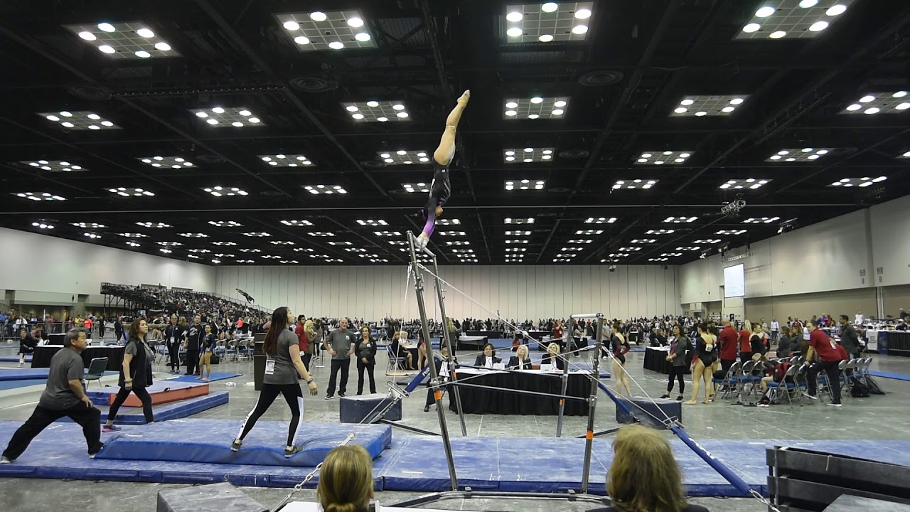 Ellie Lazzari - Uneven Bars - 2019 Women's Junior Olympic National ...