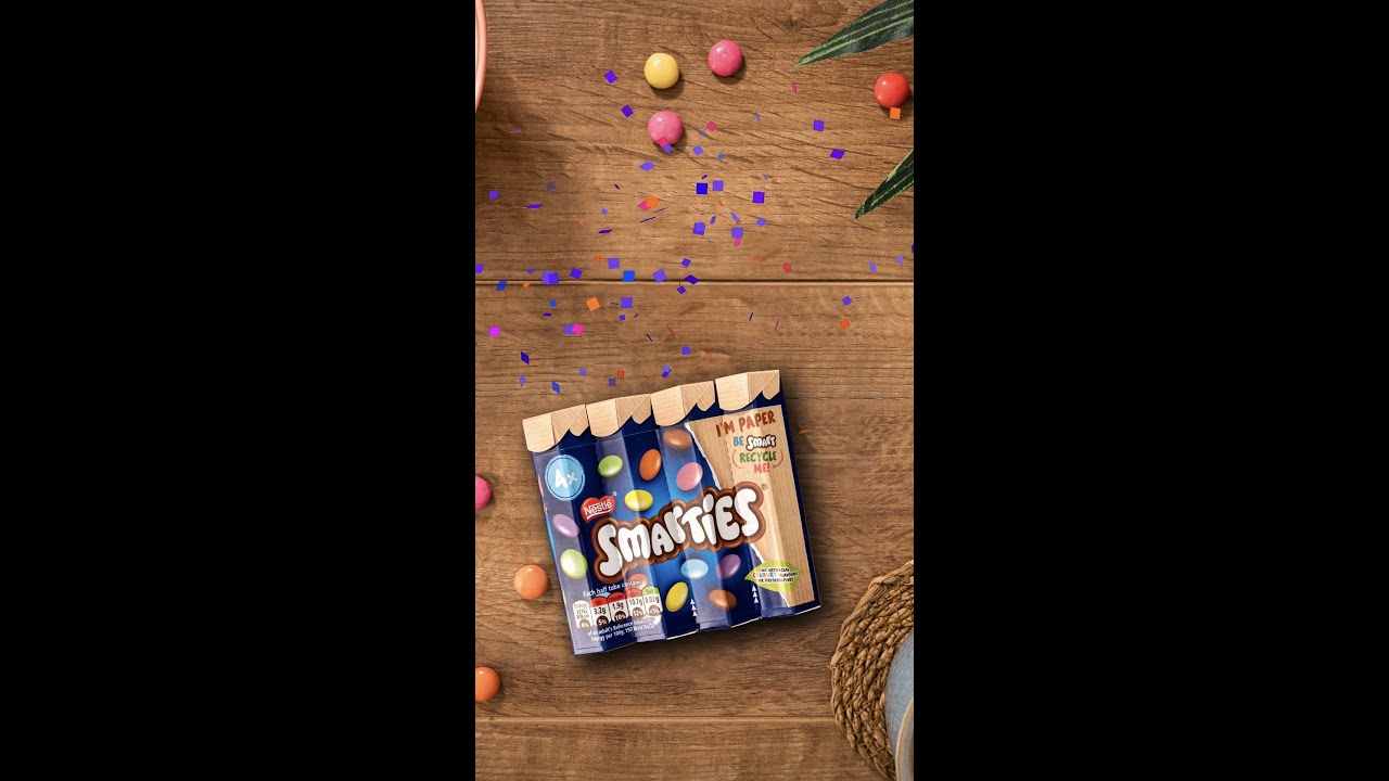 Smarties paper packaging | Nestlé Innovates - YouTube