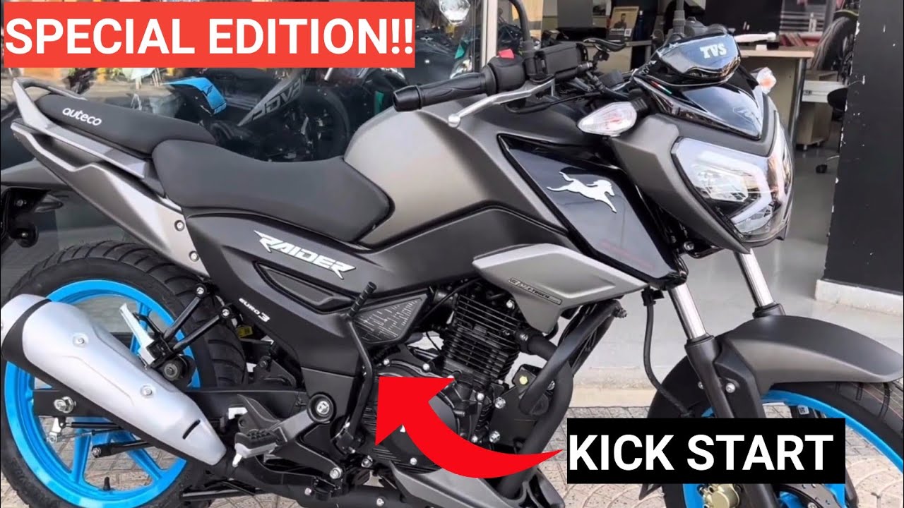 finally!! tvs raider special edition 2023 launched!!raider 125 new ...
