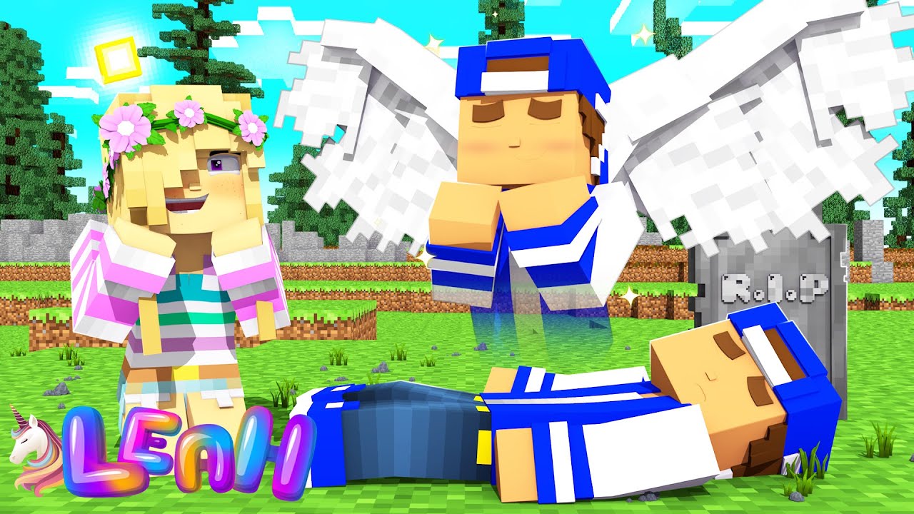 My BOYFRIEND is an ANGEL FROM HEAVEN... Little Leah Minecraft - YouTube