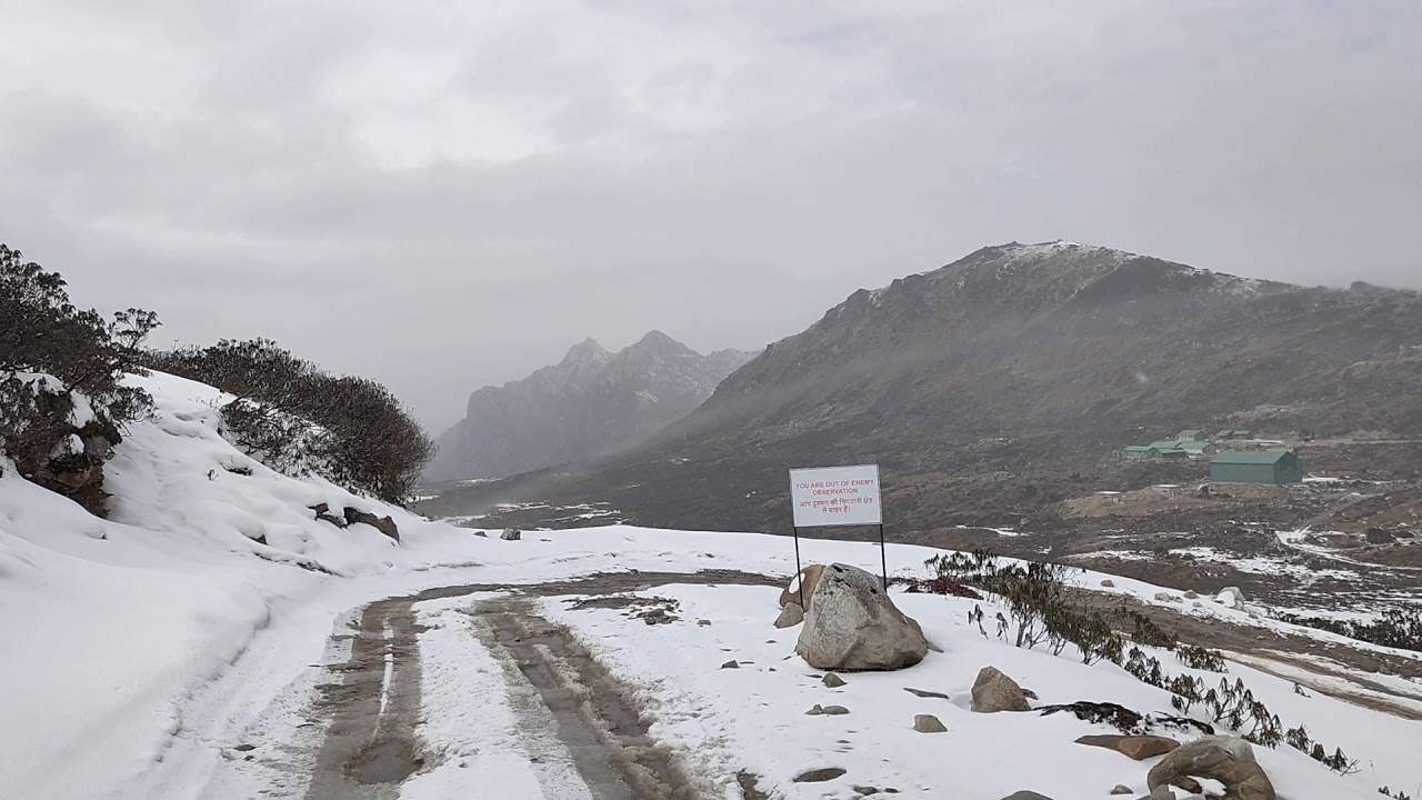 Road to Bum La pass and Madhuri Lake, Tawang - YouTube