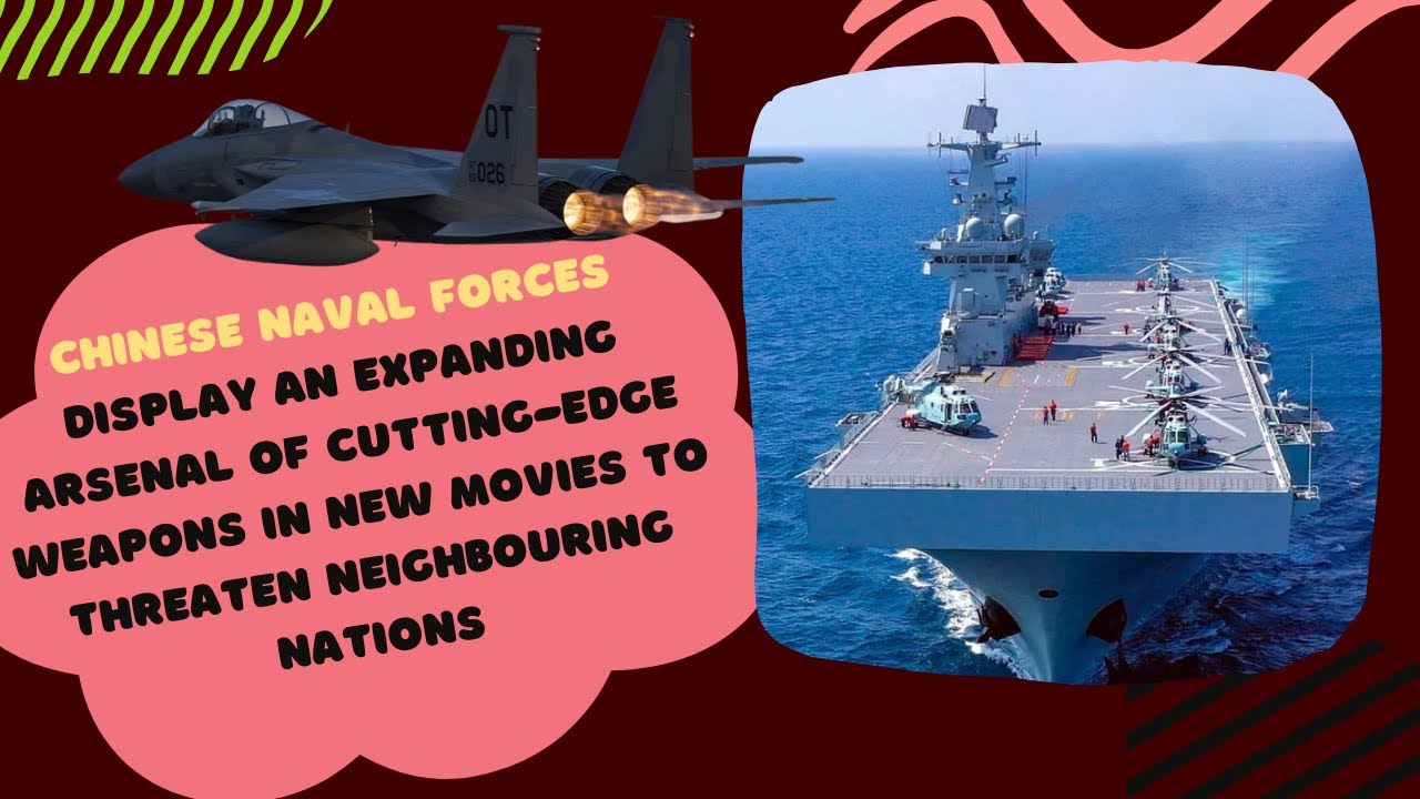 Chinese naval forces display an arsenal of cutting-edge weapons to ...
