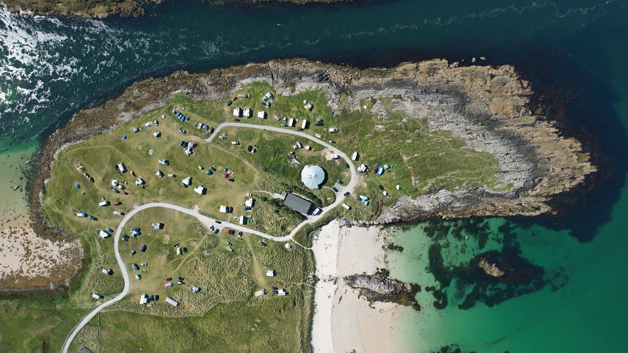 Clifden Beach Eco Camping & Caravanning Park - YouTube