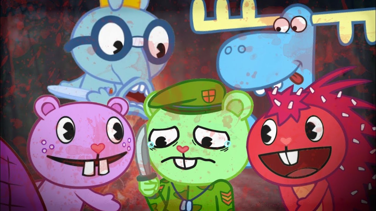 Personajes que han logrado matar a Flippy en Happy Tree Friends ...