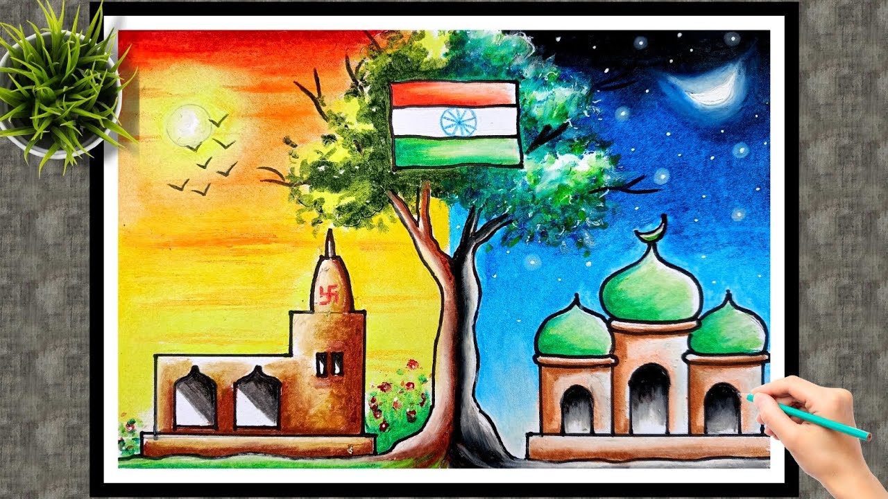National unity day poster/ rashtriy Ekta Diwas drawing/unity in ...