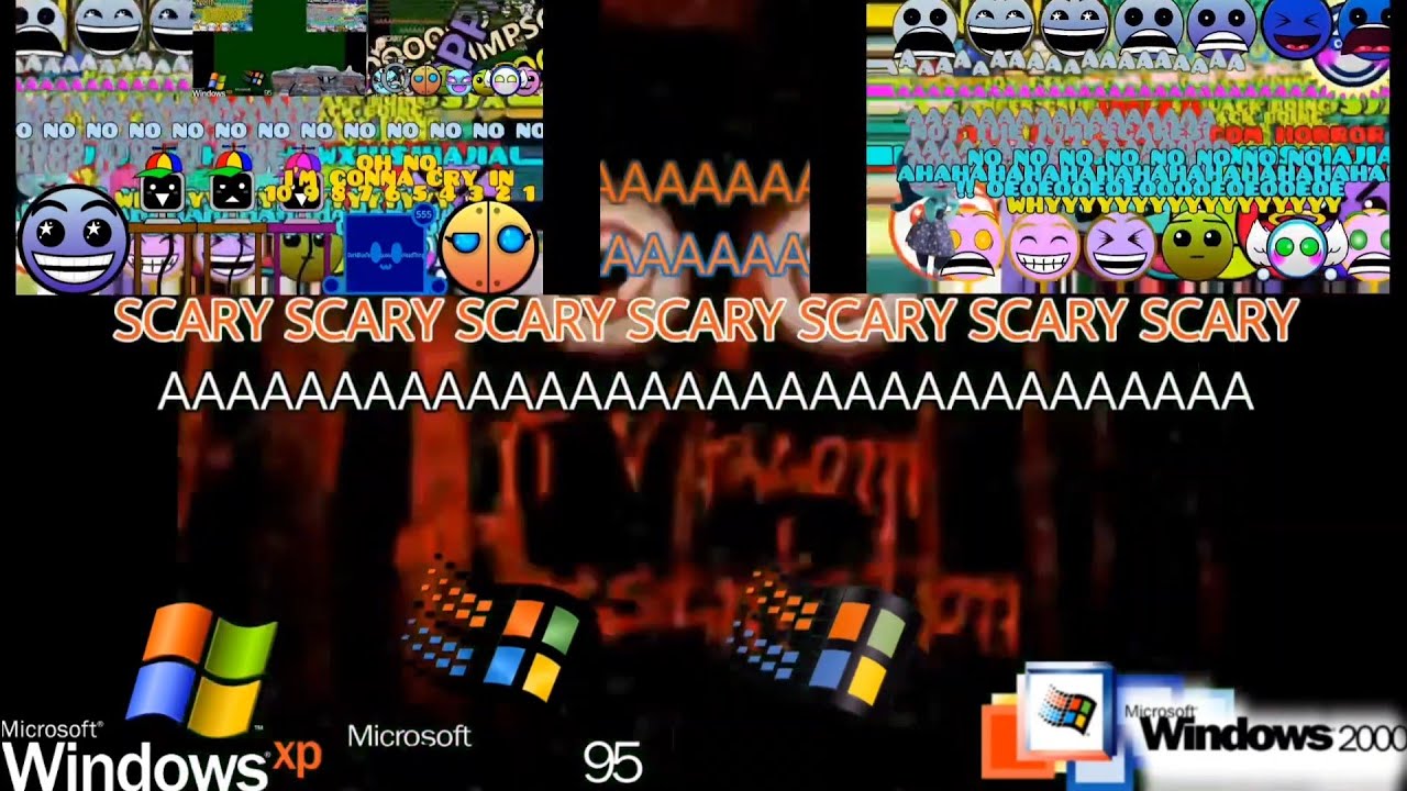 WINDOWS XP KILLSCREEN WITH 1000 PEOPLE - YouTube