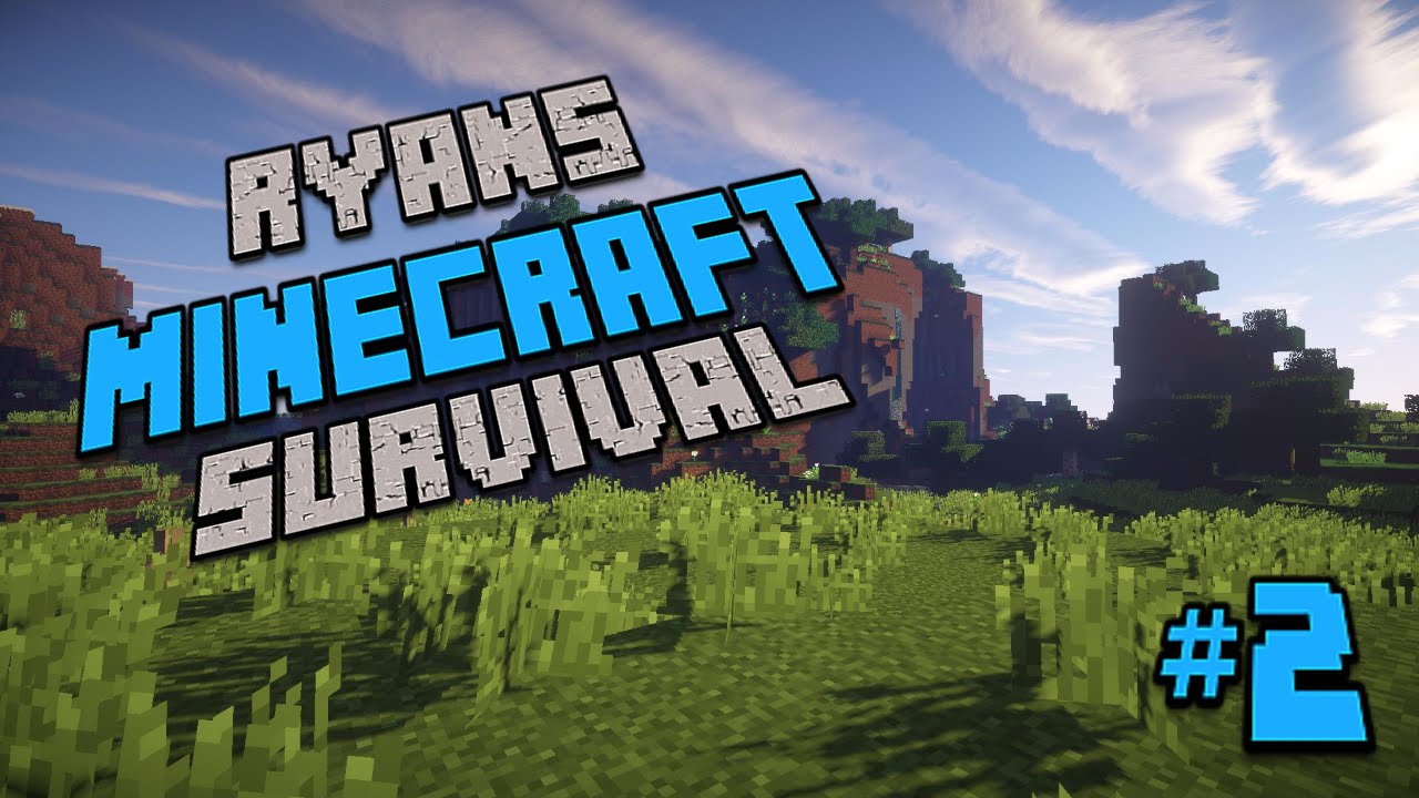 Ryan's Minecraft survival Walkthrough part 2 Lets play Playthrough (PS4 ...