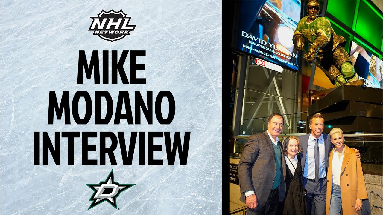 Mike Modano Talks Statue, Expectations for Stars This Season, and More ...