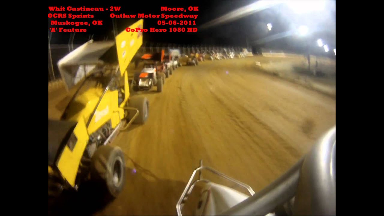 Whit Gastineau - 2W Outlaw Motor Speedway 05-06-2011 OCRS 'A' Feature ...