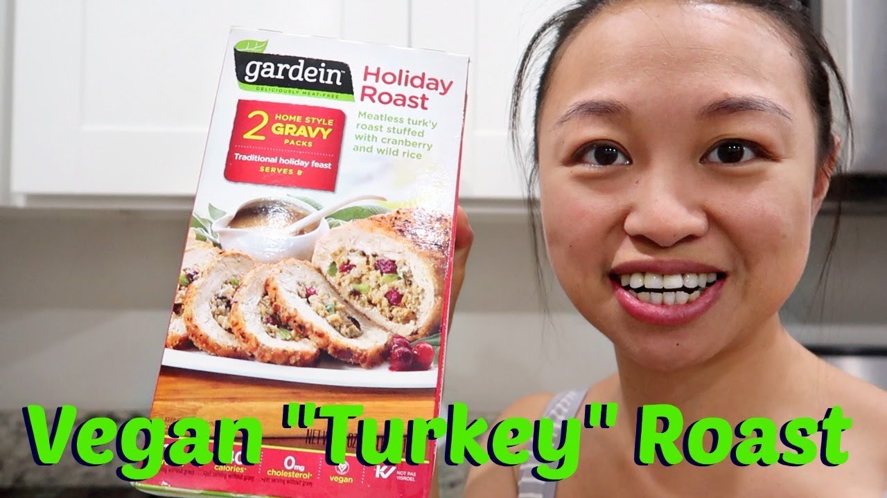 Gardein Holiday Vegan Turkey Roast Taste Test & Review! - YouTube