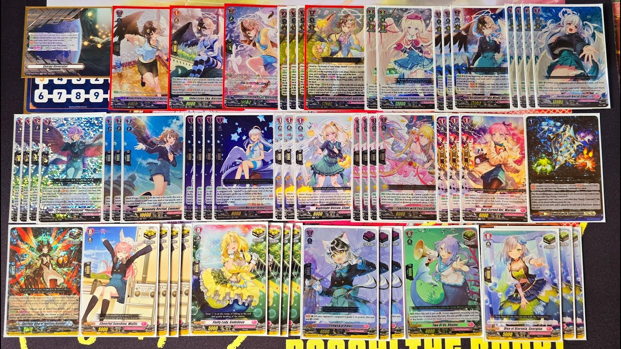 Card Fight Vanguard Holy-angel of Blessings, Alestiel Deck List Marzo ...