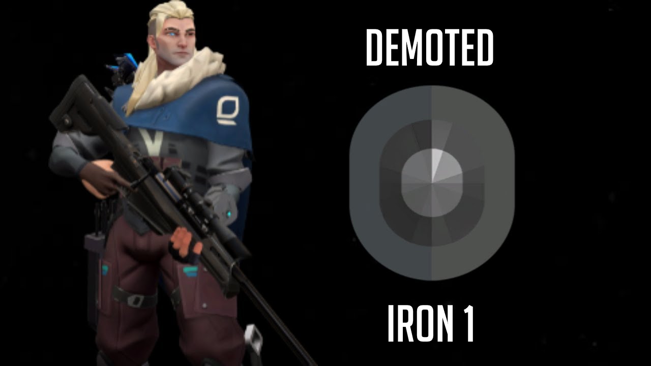 GETTING DEMOTED TO IRON 1 EXPERIENCE - YouTube
